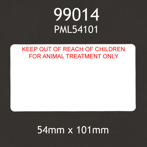 Veterinary Labels 54mm x 101mm – Get Labels